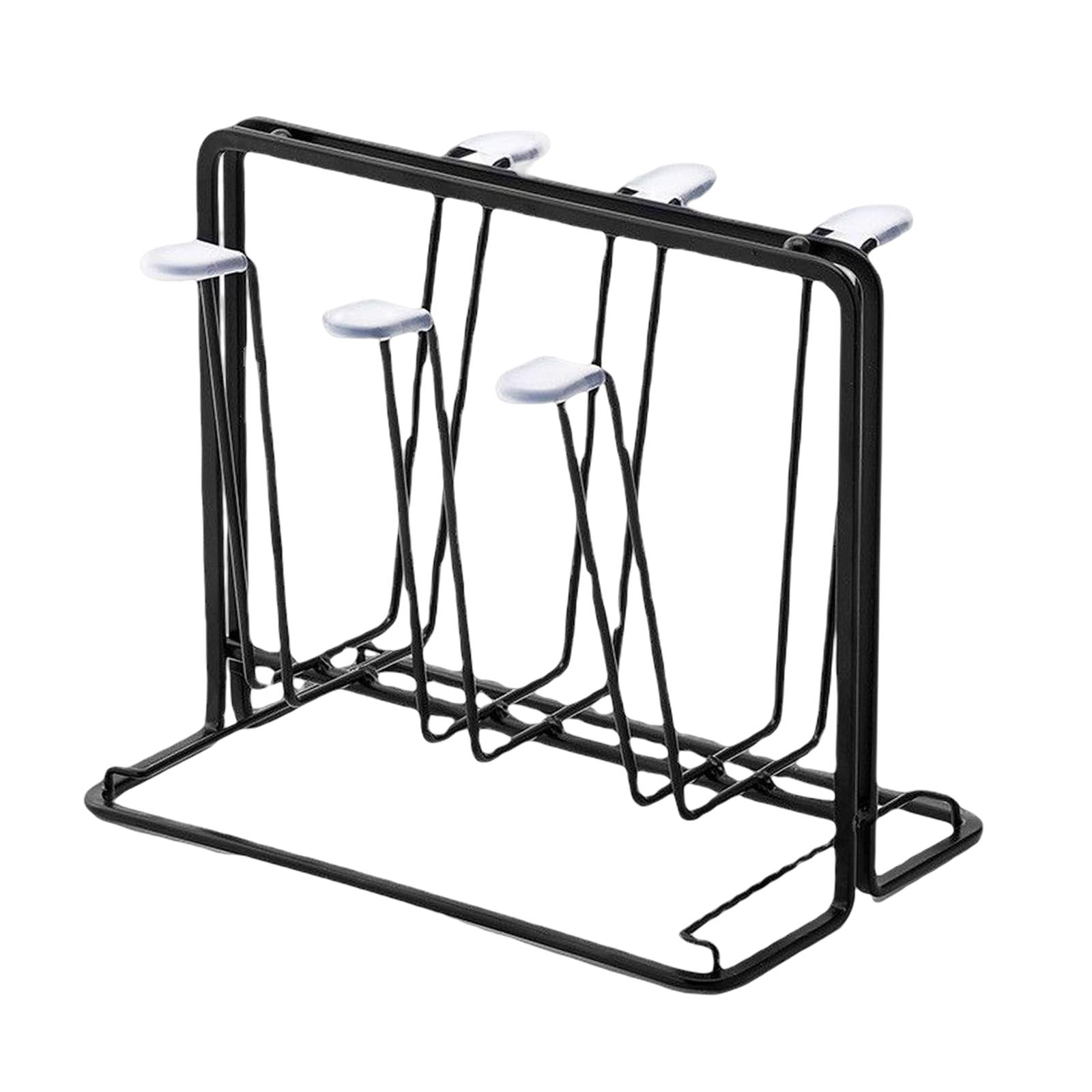Mug Organizer Metal Drainer Holder Rack Cup ing Rack for Coffee Mug ...