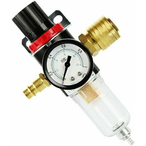 Air Filter Compressor, 1/4 Air Compressor Filter Water Separator Trap ...