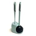 All Top Bargains Turbo Plunger with Enclosed Bowl Brush, Stand Combo ...
