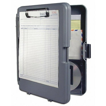 Saunders Workmate II Storage Clipboard, 1/2" Capacity, Holds 8-1/2" W x ...