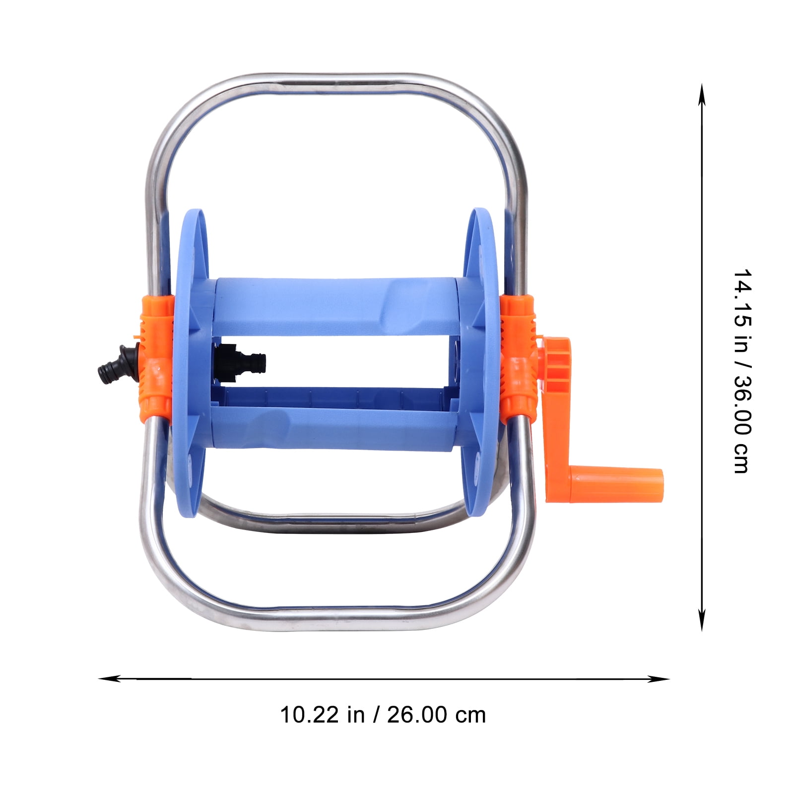 Hose Reel with Roller for 20 Meter Hose Water Pipe Rack Rope Storage ...