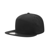 Decky 6229 7 Panel High Profile Structured Performance Cap-Black ...