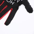 Breathable Motorcycle Gloves Full Finger Design Light Weight Polyester ...