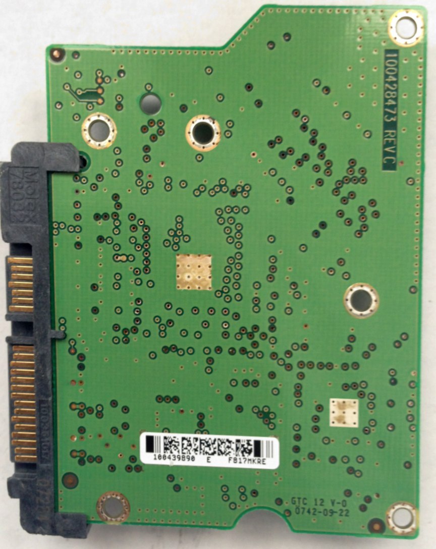 PCB ST3160815AS 100439890 P/N: 9CY132-189 F/W: 3.AAE Seagate - Walmart.com
