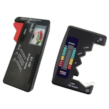 Simyoung Battery Tester, Universal Battery Checker for AAA AA C D 9V 1 ...