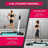 Murtisol Folding Electric Motorized Treadmill Machine Bluetooth Mobile ...