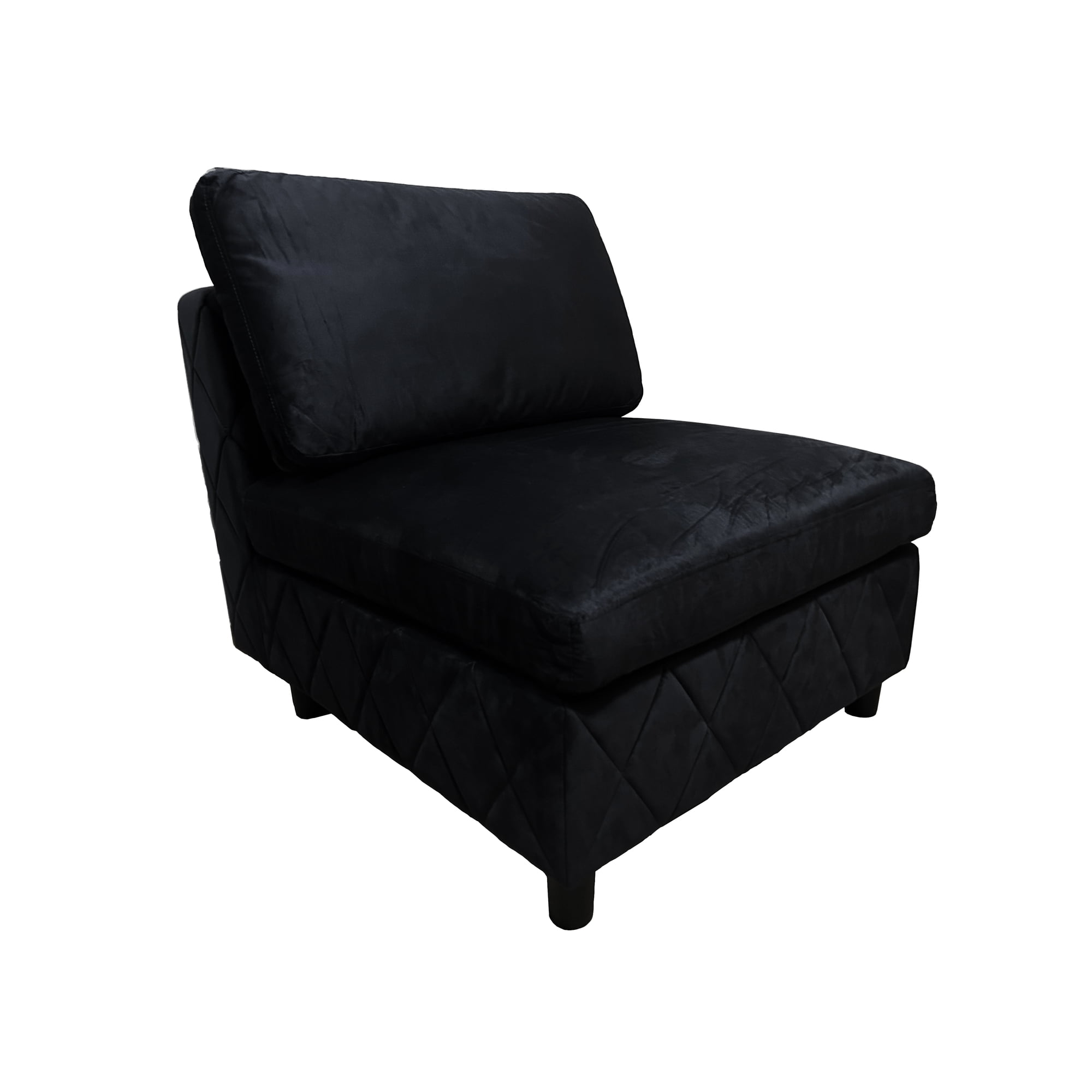 Click here for Qiaoxi Modular L-Shaped Sectional Sofa (103)  Blac... prices