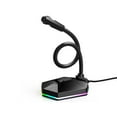 axGear Gaming RGB Desktop USB Microphone Voice Recording Speech ...