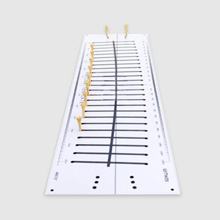 Golf Track Paper Mat Alignment Aid Beginner Practice Supplies Alignment ...