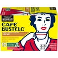Free Shipping! Cafe Bustelo Coffee con Leche K-Cup Pods Sweet Creamy ...
