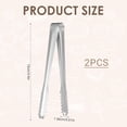 2-pack small metal clips, kitchen clips 6 inches stainless steel ...