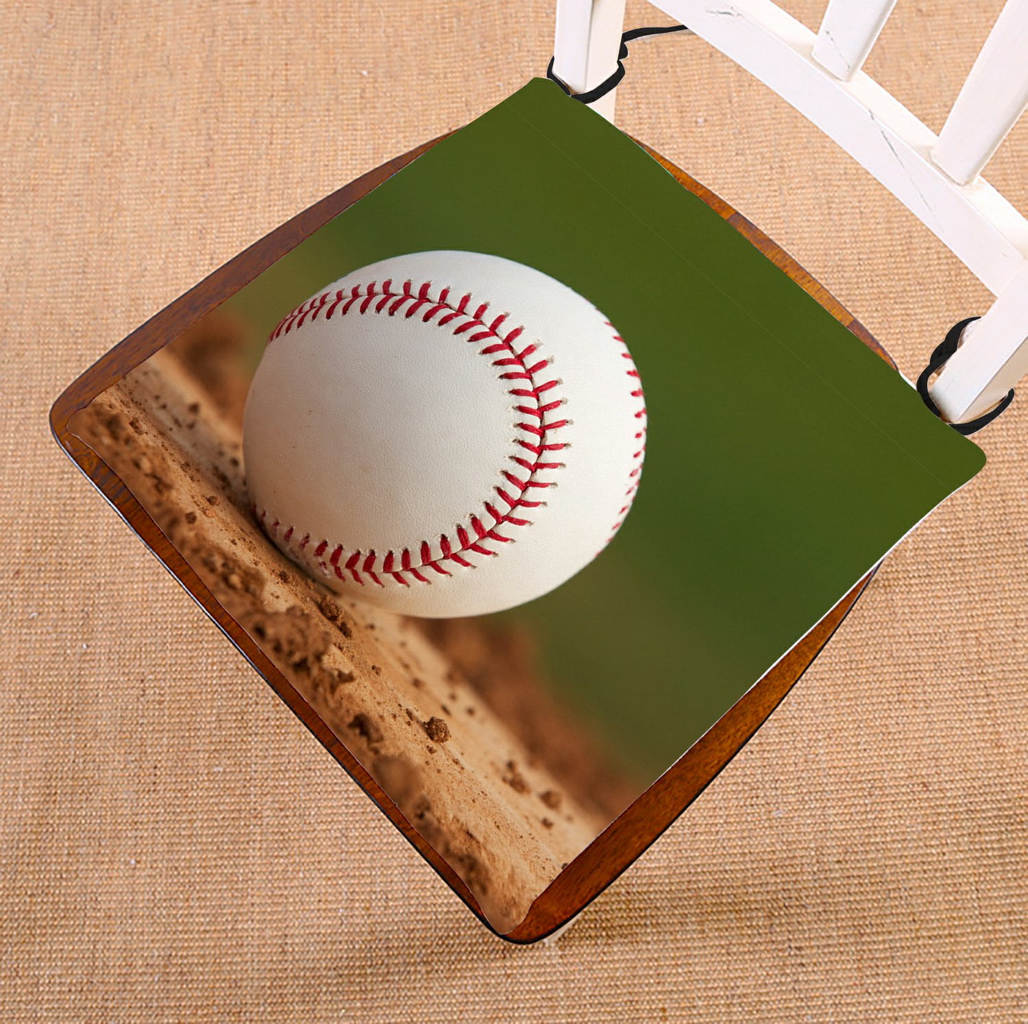 GCKG Baseball Sports Chair Pad Seat Cushion Chair Cushion Floor Cushion ...