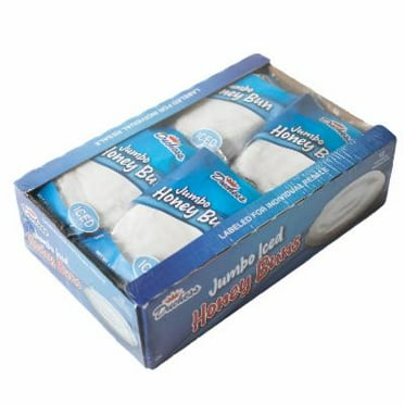 Duchess Honey Buns, 3 Ounce (Pack of 12) - Walmart.com