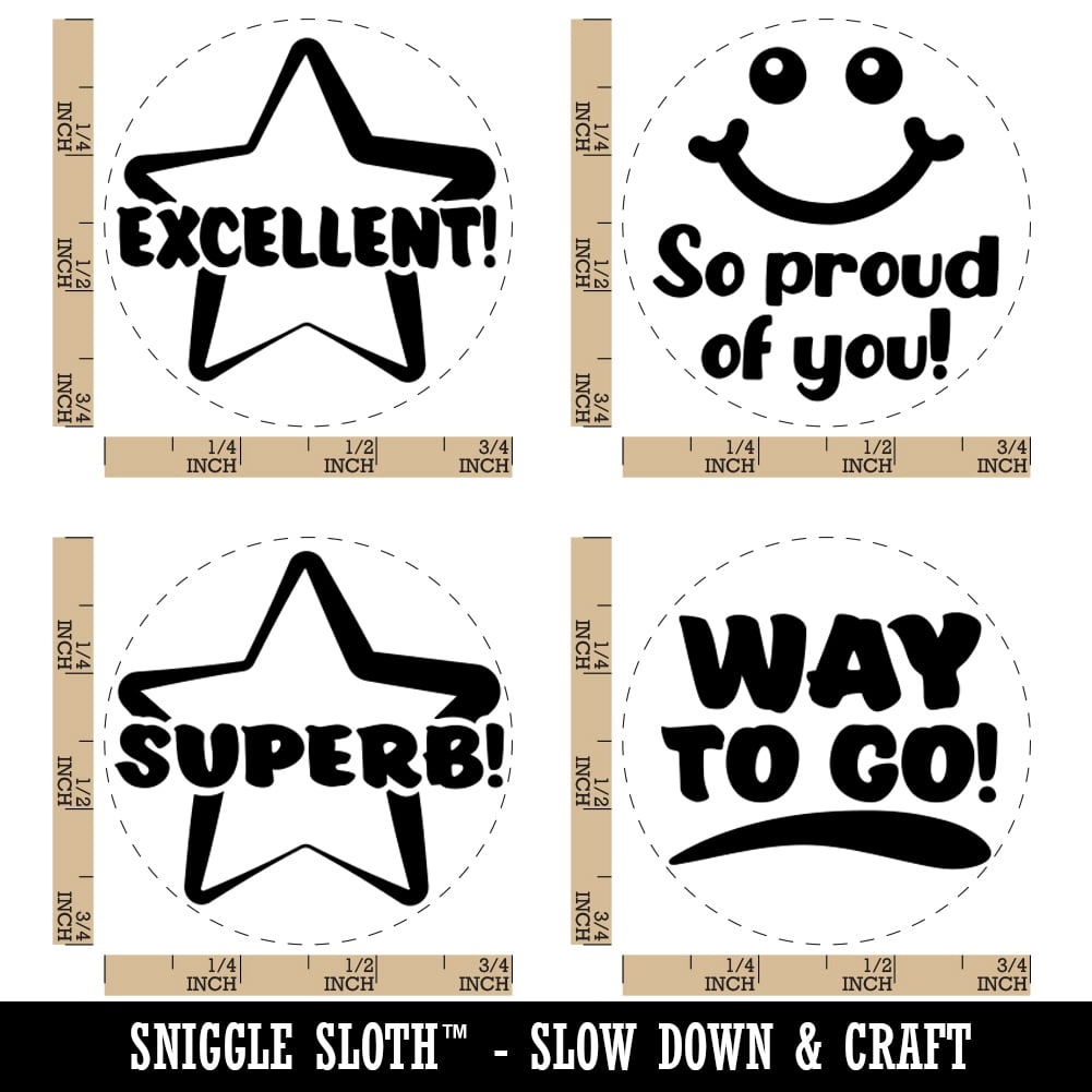 Paper & Party Supplies Stamps Paper Teacher Inspirational Motivation ...
