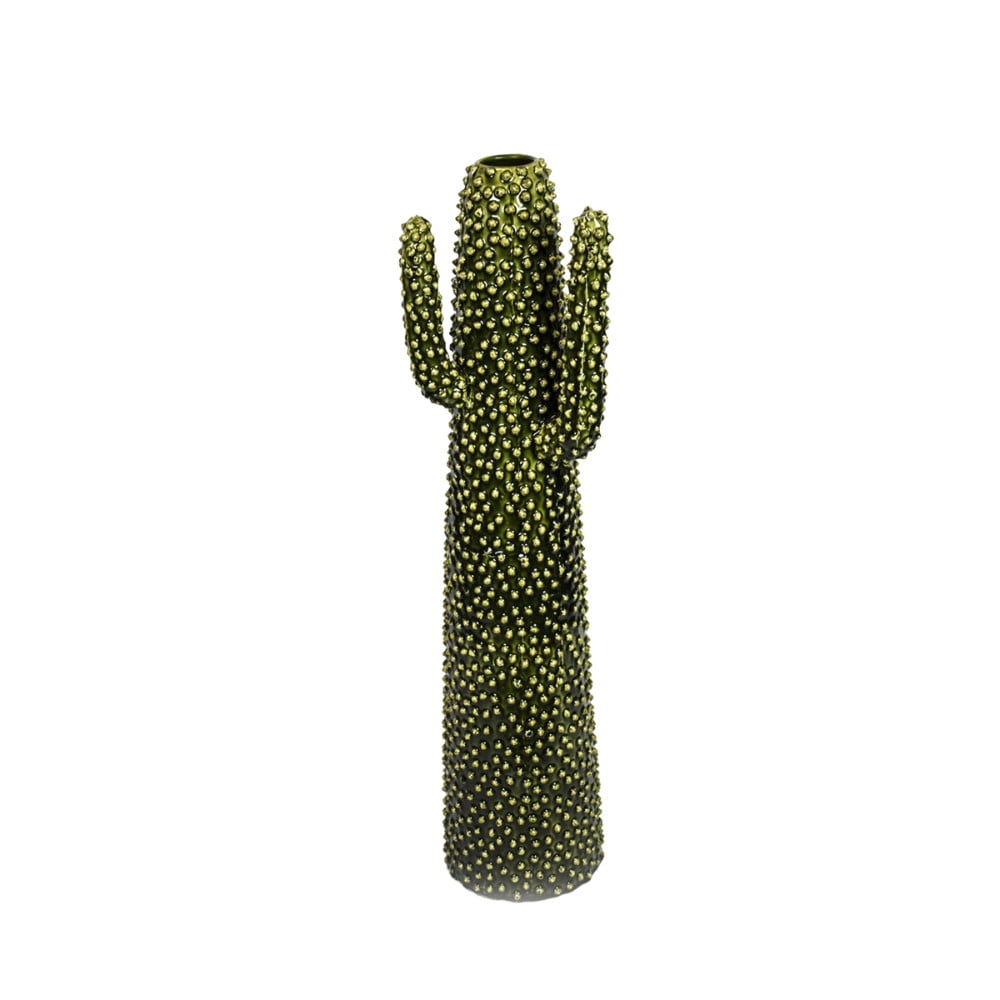 Captivating Decorative Ceramic Cactus Floor Vase - Walmart.com