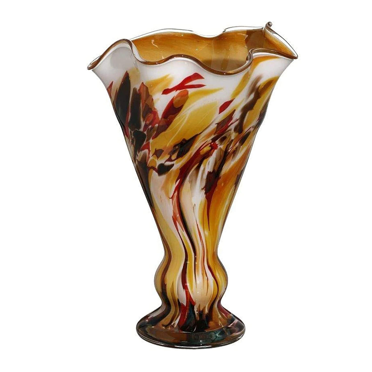 Elegant and Modern Decorative Classical Glass and Marble Vase for ...