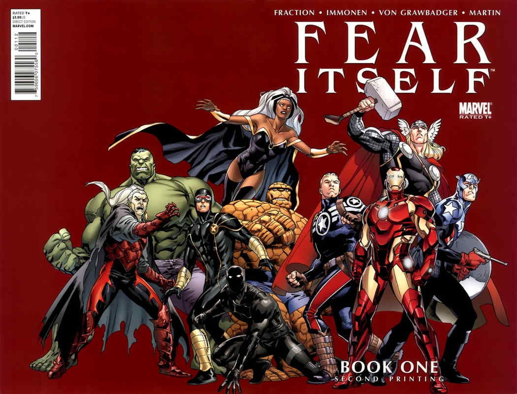 Fear Itself #1 (2nd) VF ; Marvel Comic Book - Walmart.com