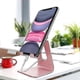 Adjustable Aluminum Desktop Mobile Phone Stand for All Smartphones ...