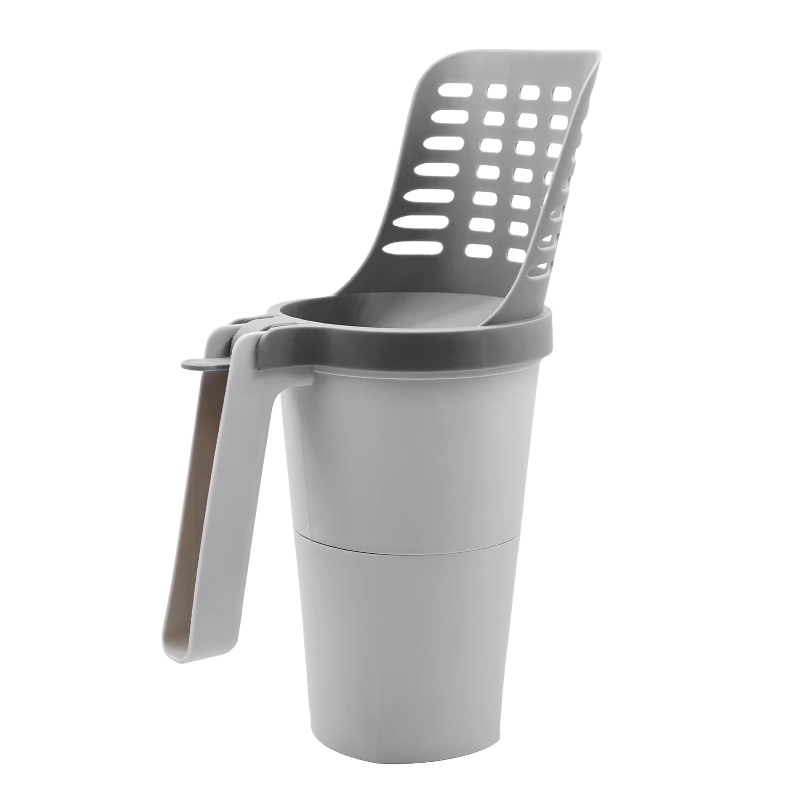 Bluethy 1 Set Cat Litter Shovel All-in-one Color Blocking Pet Poop ...