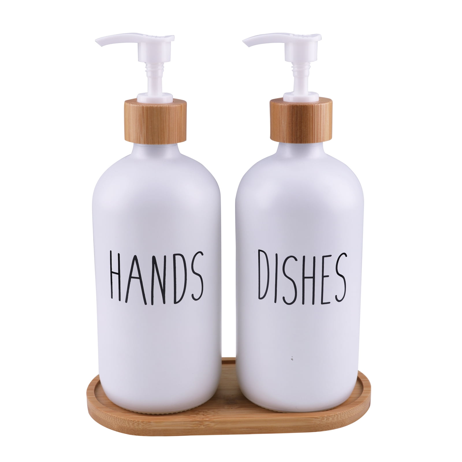 Fridayparts Soap Dispenser Bathroom Set, Bathroom Soap Dispenser Set ...