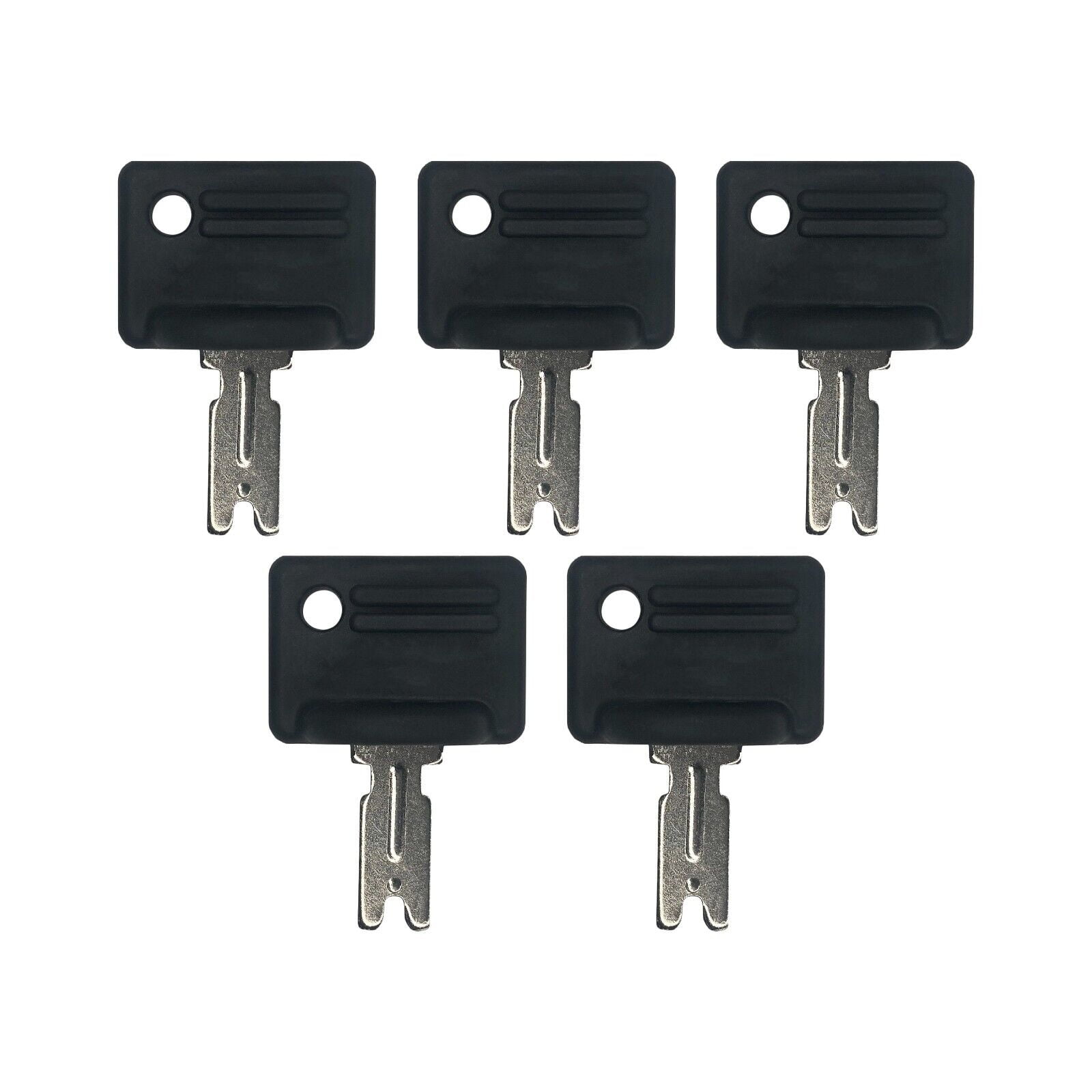 5 Pack Ignition Keys Replacement For Forklift Caterpillar Crown Clark ...