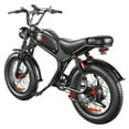 "Emoko C93 Electric Bicycle 750W, 20x4.0"" Fat Tire, 48V 20Ah, 19.8 mph ...