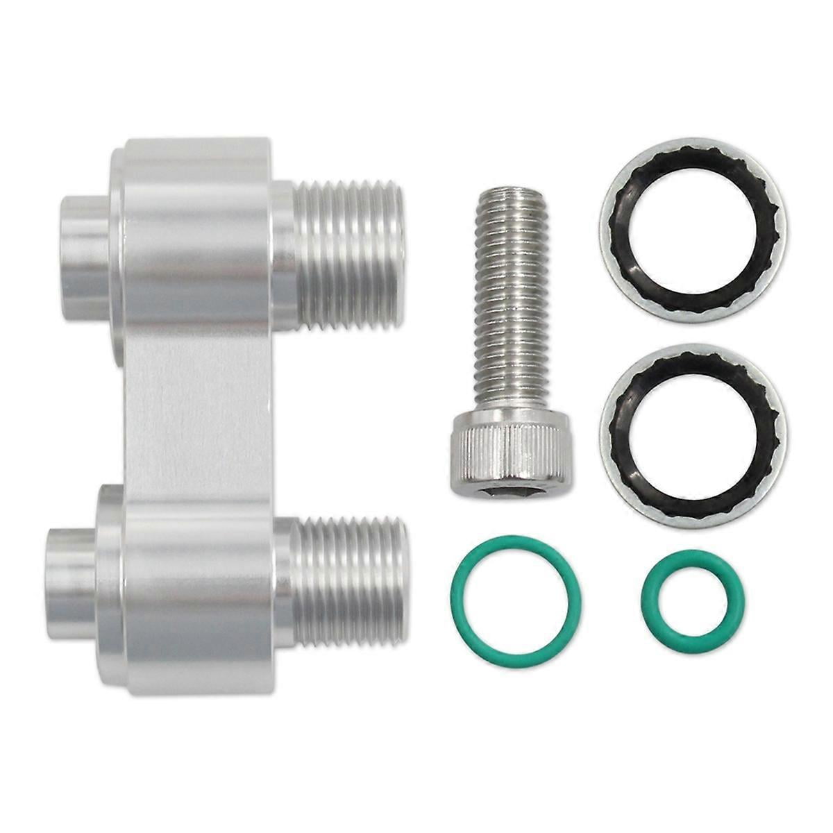 AC Compressor Adapter for R4 Fitting CNC Aluminum Rebuild AC Compressor ...