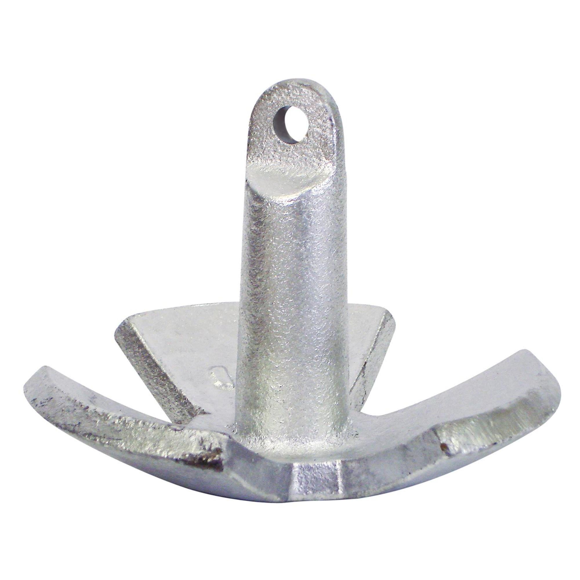 Attwood 9948-1 Aluminum- Painted 15 Lb River Anchor - Walmart.com