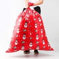 3 PCS Christmas Giant Gift Bags Santa Claus Christmas Sacks for Kids ...