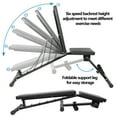 ZenSports Foldable Adjustable Weight Bench - Heavy Duty 700LBs Capacity ...