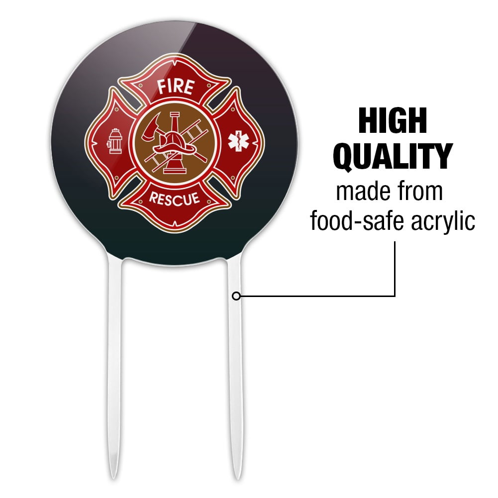 Fire Rescue Maltese Cross