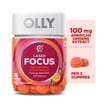 OLLY Laser Focus Gummies with Ginseng, Alpha GPC, B Vitamins for Brain ...