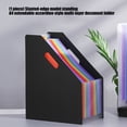 COOLHOOD 12 Pockets Expandable Document Organiser Standing up Desktop ...