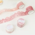 Sioweci 1 Roll Crafts Tape Flexible Removable Floral Print Korean Style ...