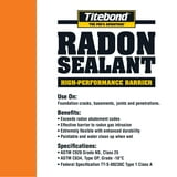 Titebond 10.1 oz. Gray Radon Sealant - Walmart.com