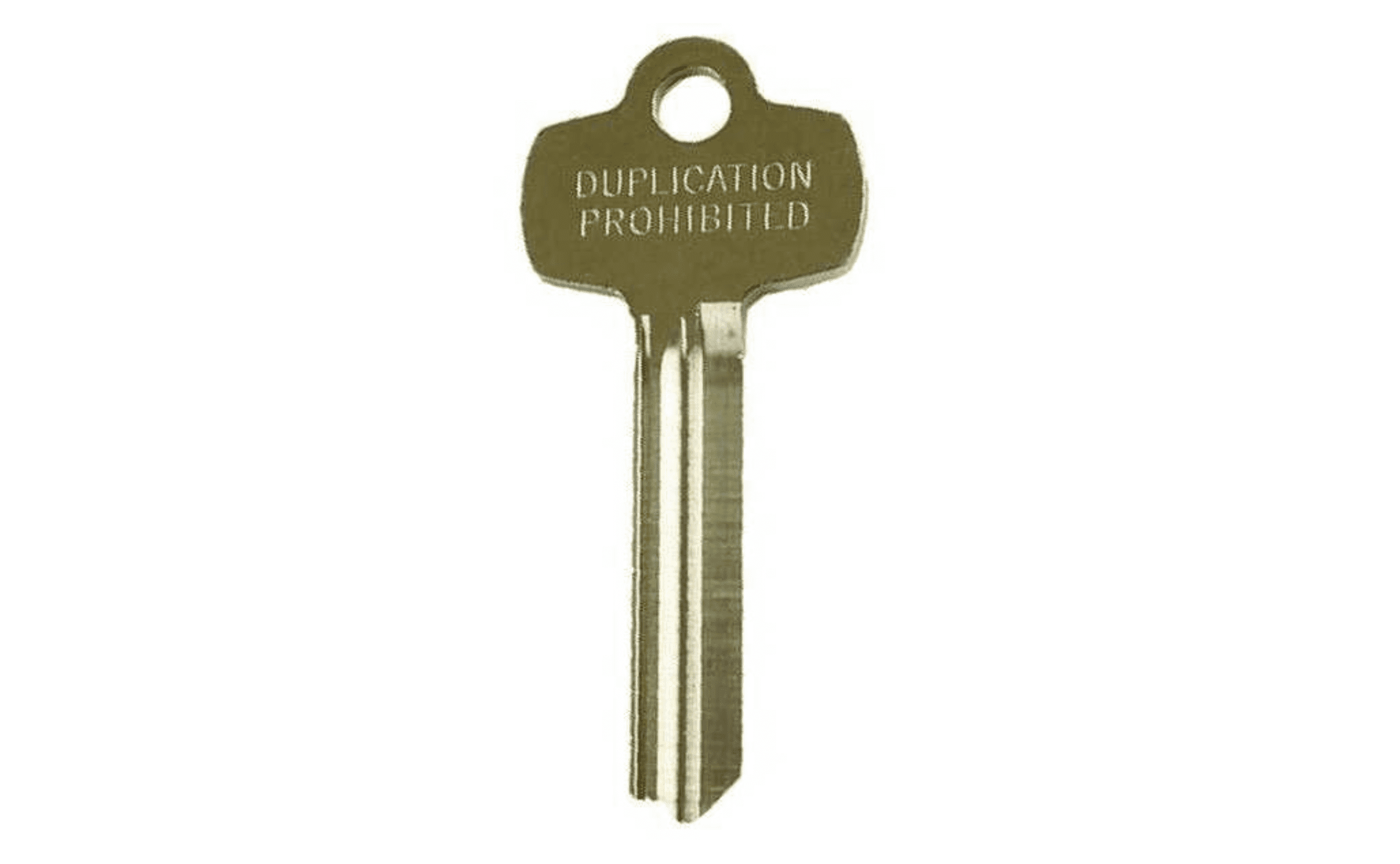 Key Blank, Standard, TB Keyway, 1/2in. - Walmart Business Supplies