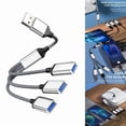 ANXPTIME Multi Charging Cable USB to USB 2.0 Charger Cable 3 in 1 ...
