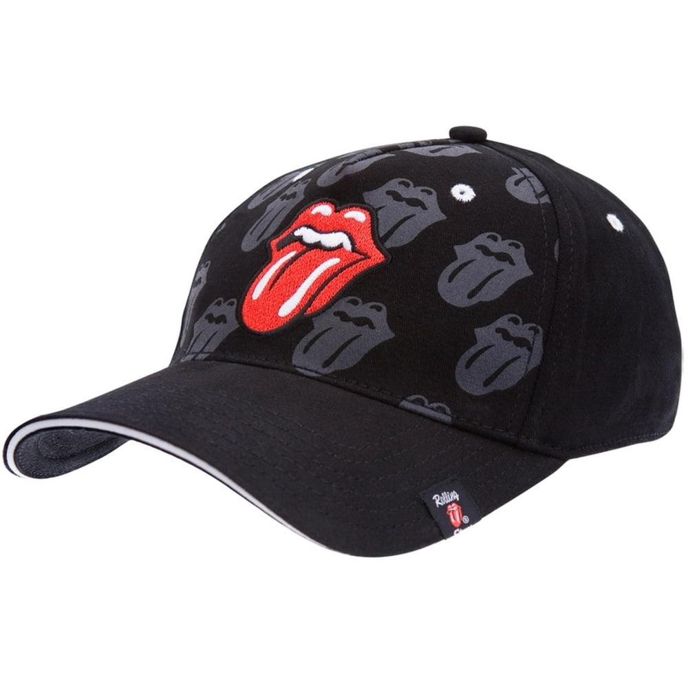 Rolling Stones - Rolling Stones - Tongue All-Over Fitted Baseball Cap ...