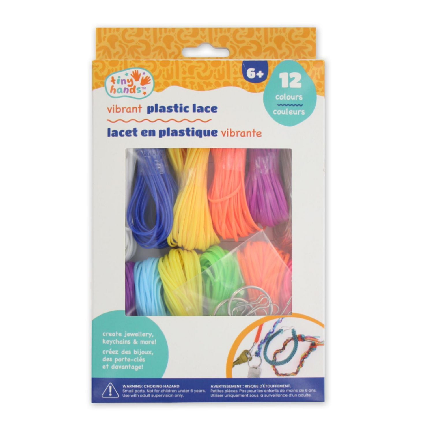 Click here for Tiny Hands Vibrant Plastic Lace - 12 Colours  125... prices