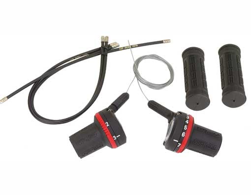 7 Speed Twist Shifter. Bike shifter, bicycle shifter - Walmart.com