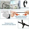 Adjustable 3x3FT Elastic Scrog Net with 8 Hooks for Grow Tents, SYITCUN ...