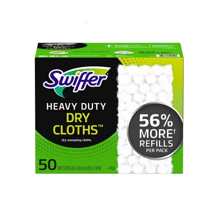 Swiffer Sweeper Heavy Duty Dry Sweeping Cloths, 50 ct. - Walmart.ca
