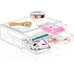 Sorbus Interlocking Acrylic Scoop Drawers for Makeup, Jewelry ...