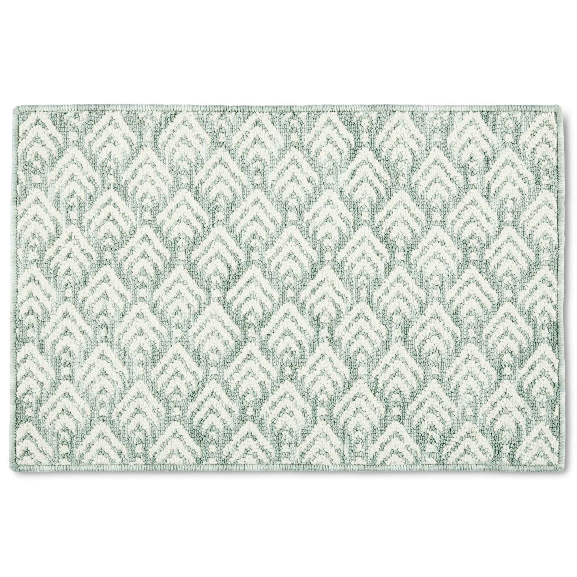 Mainstays Walker Woven Fabric Mat, 18"x27", Green, Available in ...