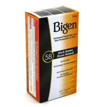 Bigen Permanent Powder Hair Color 48 Dark Chestnut 1 ea (Pack of 6 ...