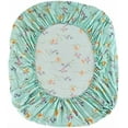 Green Floral Printed Sheet Set King Size, 4 Piece Soft Botanical ...