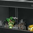 REPTIZOO 40 Gallon PVC Reptile Enclosure, 36x18x18 Reptile Terrariums ...