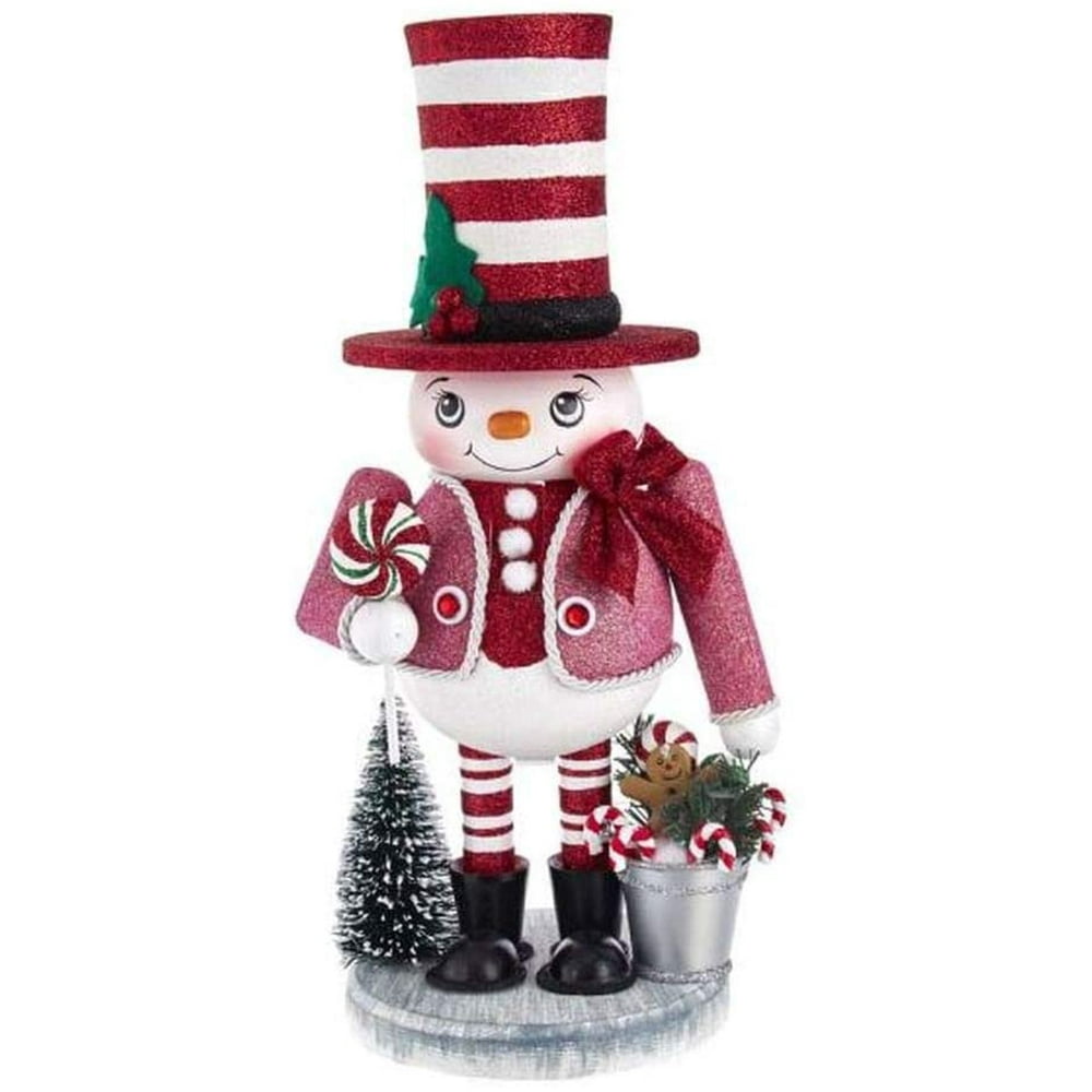 Kurt Adler 12-Inch Hollywood Snowman Nutcracker - Walmart.com - Walmart.com