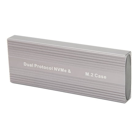 M.2 Nvme PCIE NGFF SSD Enclosure Dual Protocol SSD Enclosure, Type C ...