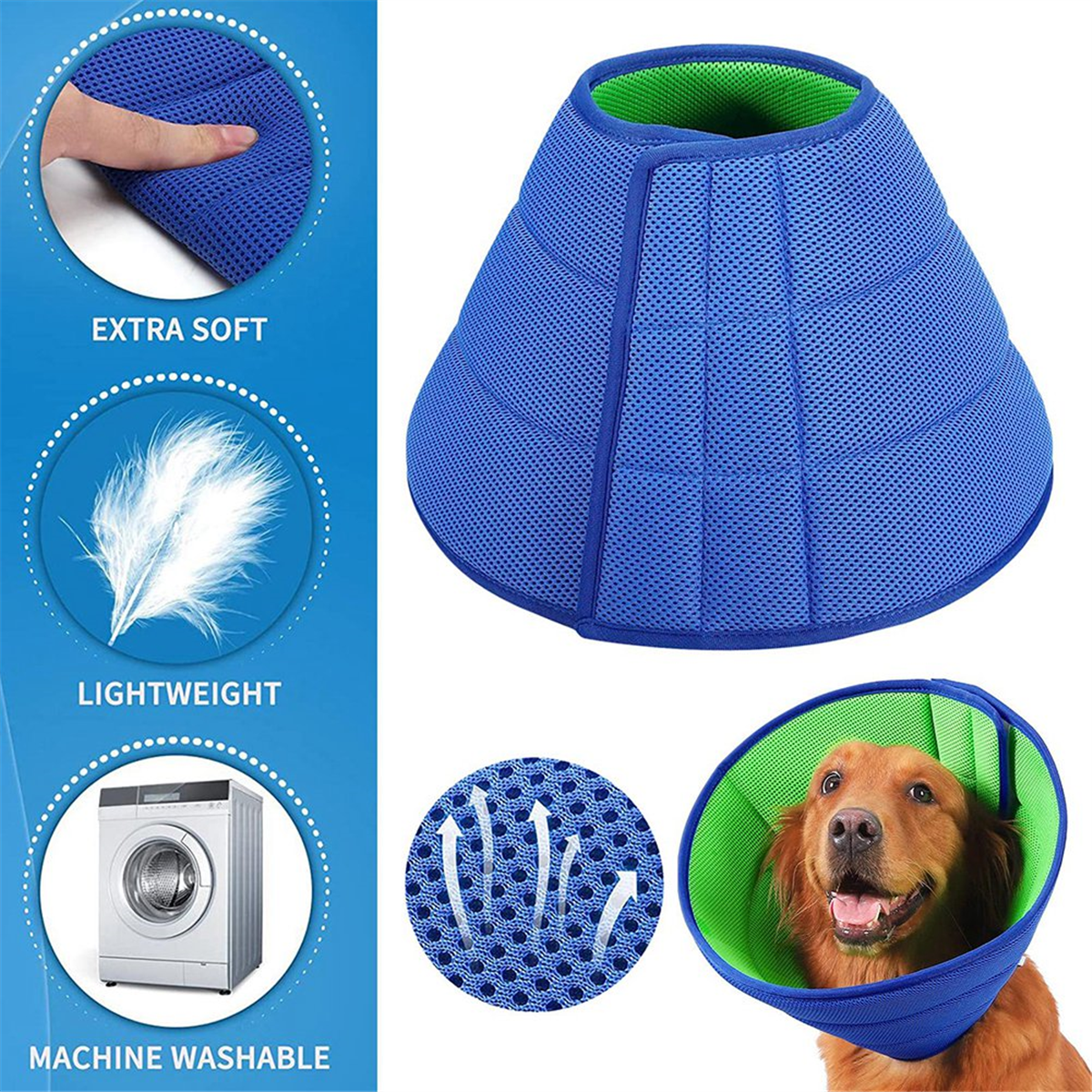 Click here for Unbranded Dog Cone Collar Protective Wound Xl prices